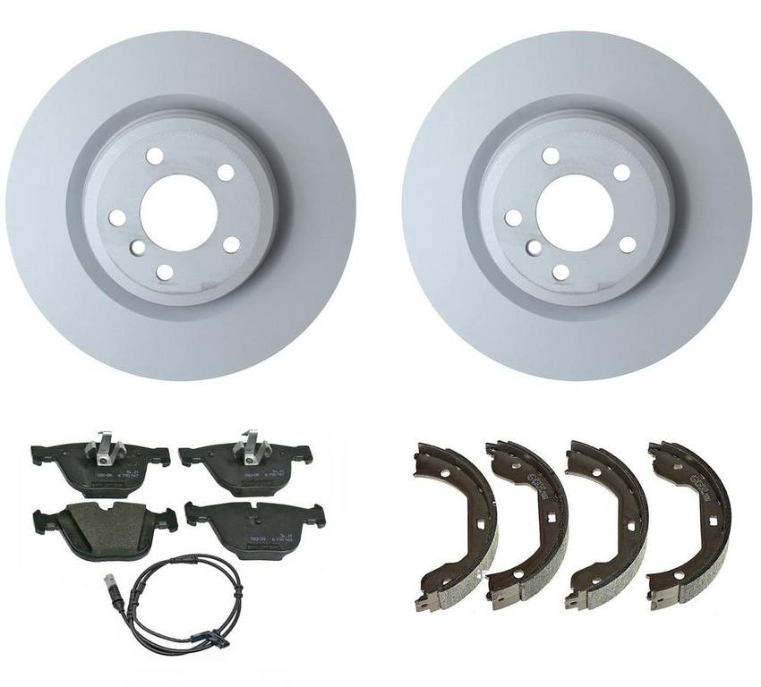 BMW Brake Pad and Rotor Kit – Rear 370mm Genuine BMW BM-3024037-KIT