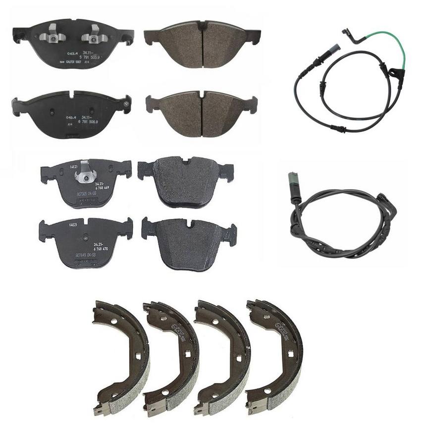 BMW Disc Brake Pad Kit – Front and Rear Genuine BMW BM-3054460-KIT
