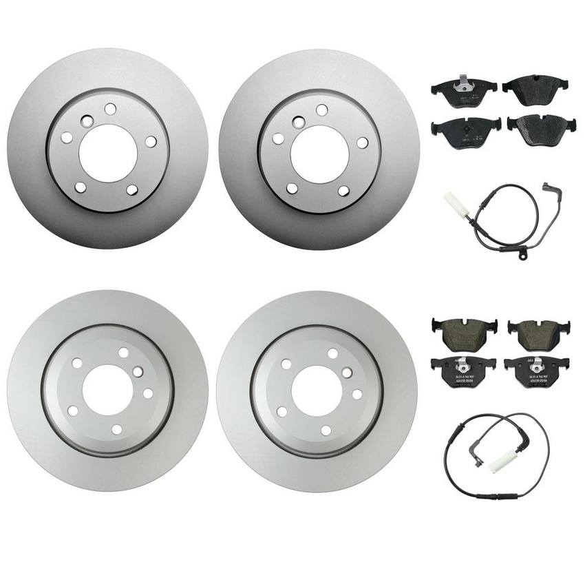 BMW Brake Pad and Rotor Kit – Front and Rear 310mm/320mm Genuine BMW BM ...