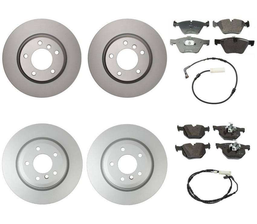 BMW Brake Pad and Rotor Kit – Front and Rear 330mm/336mm Genuine BMW BM ...