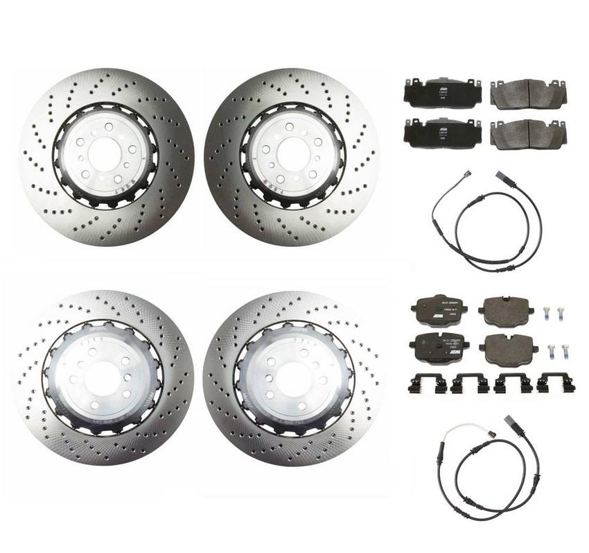 BMW Brake Pad and Rotor Kit – Front and Rear 400mm/396mm Genuine BMW BM ...