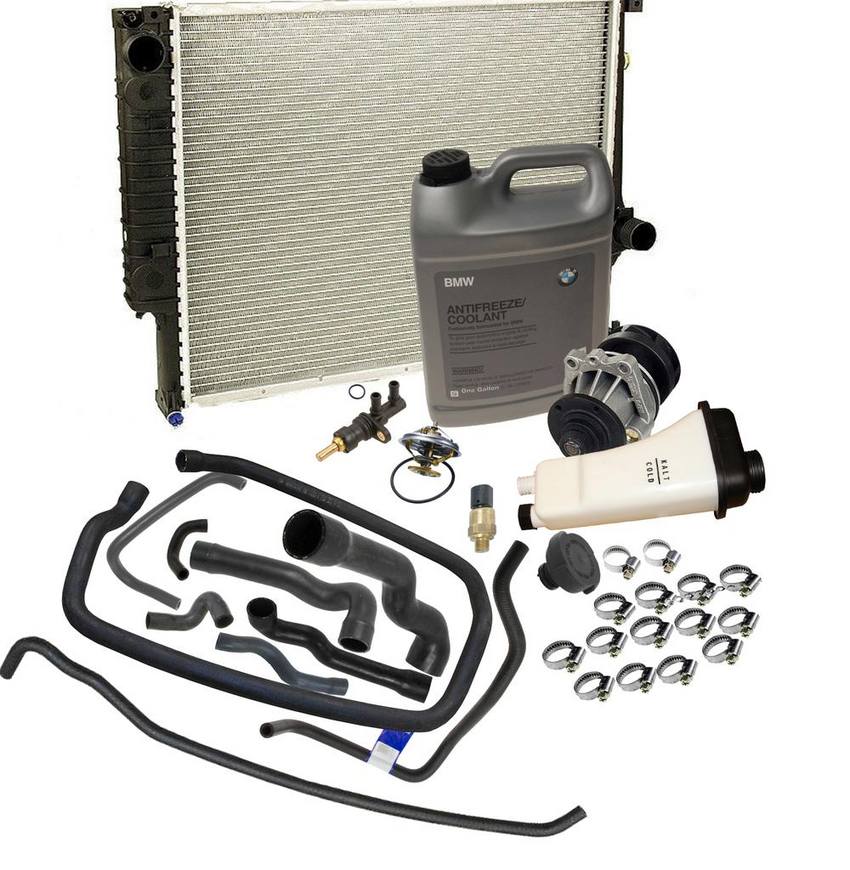 BMW Cooling System Service Kit 82141467704 – eEuroparts Kit 3086440KIT ...