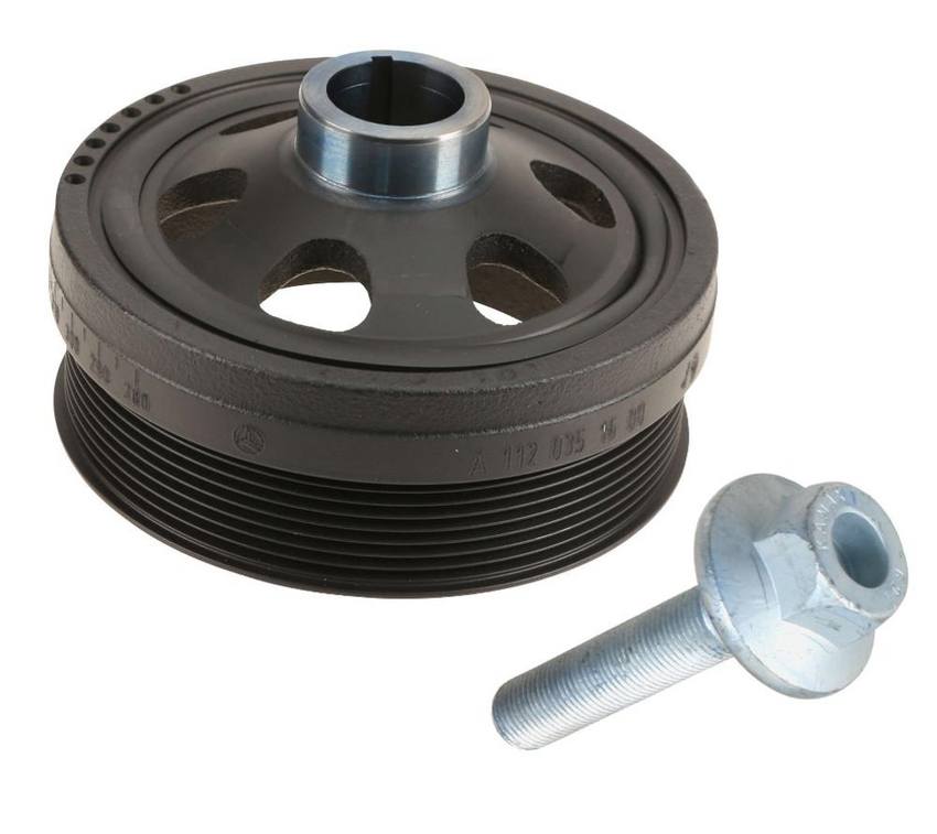 Mercedes Engine Crankshaft Pulley Kit 1120351600 Genuine Mercedes-Benz ...