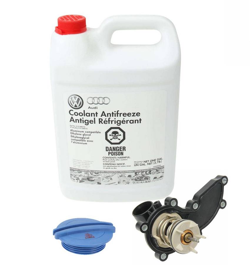 Audi Engine Crankcase Breather Hose Kit G013A8J1G Genuine VW/Audi ...