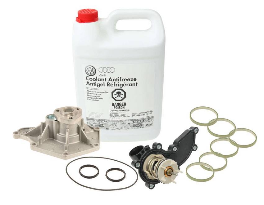 Audi Cooling System Service Kit G013A8J1G – eEuroparts Kit 3089633KIT ...