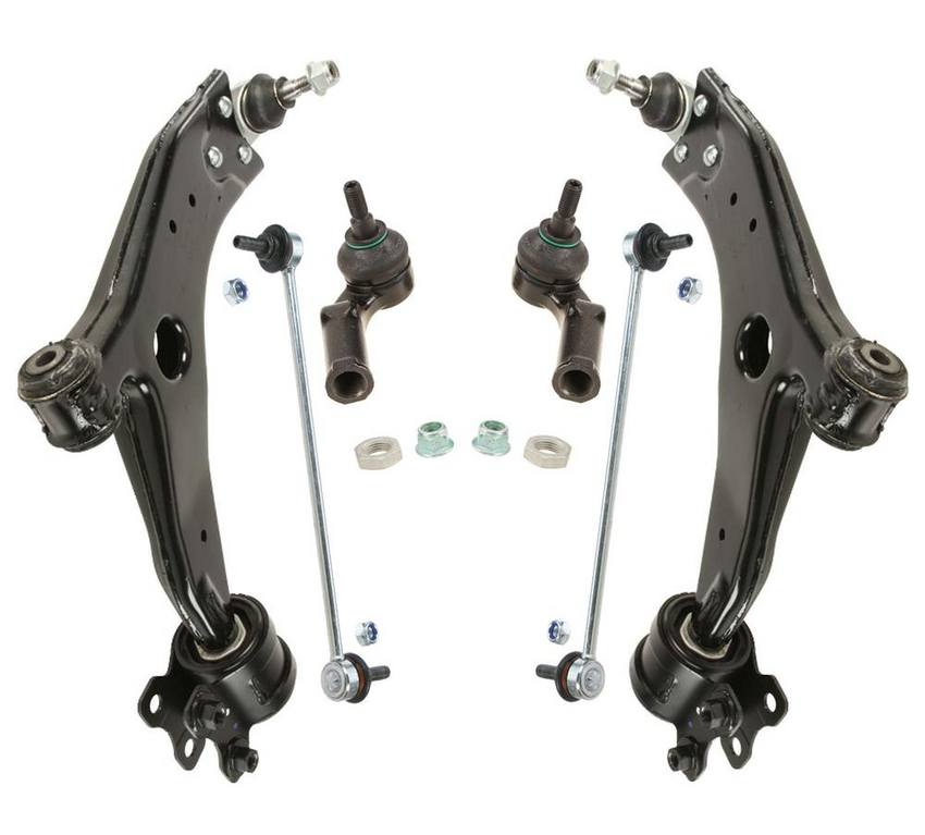 Volvo Suspension Control Arm Kit – Front (6 Pieces) 31340273 ...