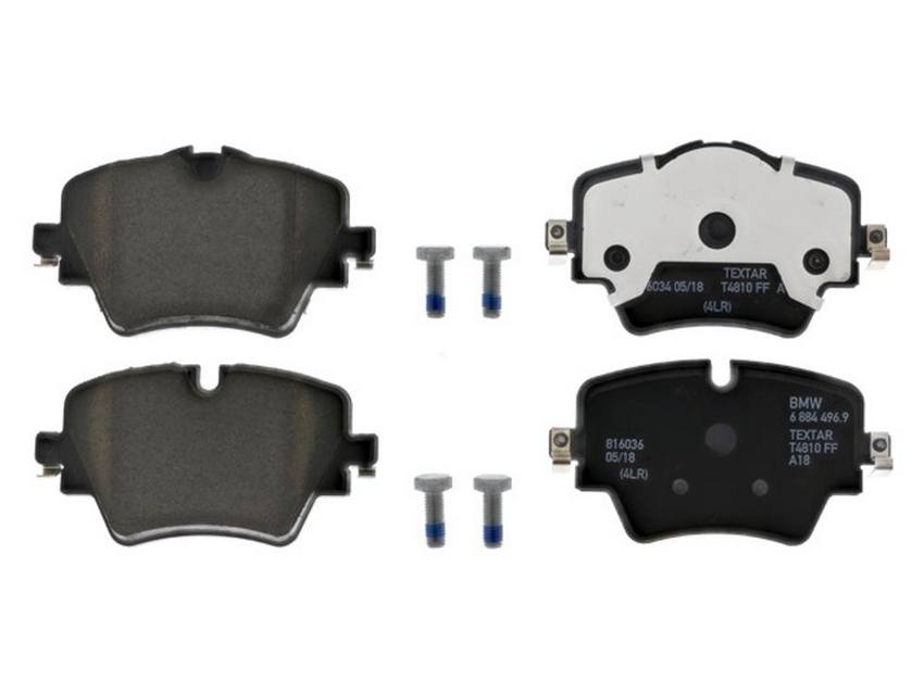 BMW Disc Brake Pad Set – Front 34106884497 Genuine BMW 34106884497