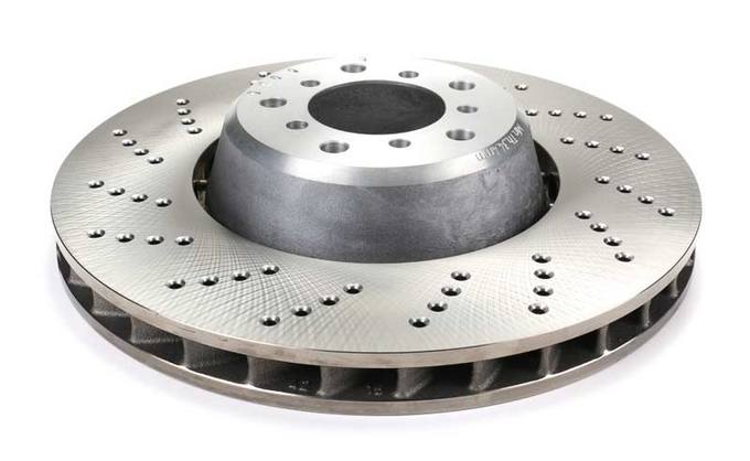 BMW Brake Disc – Rotor Front Driver Side (374mm) (Cross-Drilled ...