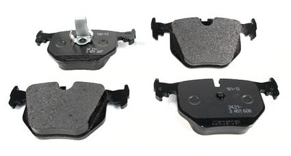 BMW Disc Brake Pad Set – Rear 34213403241 Genuine BMW 34213403241