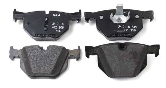 BMW Disc Brake Pad Set – Rear 34216776937 Genuine BMW 34216776937