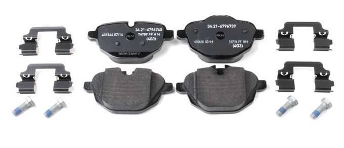 BMW Disc Brake Pad Set Genuine BMW 34216796741