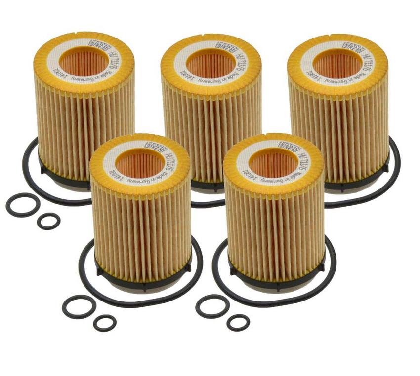 Mercedes Engine Oil Filters (Set of 5) 2701800109 – MANN-FILTER ...