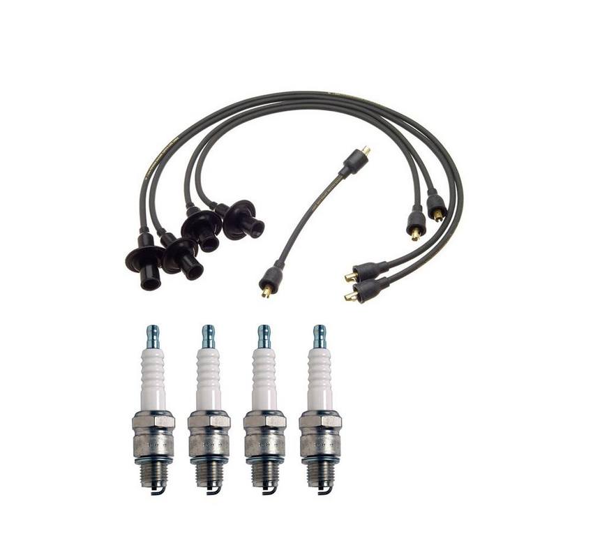 VW Ignition Wire Kit (7mm) (4 Pieces) (Gap 0.027) – Denso Denso 4002027KIT