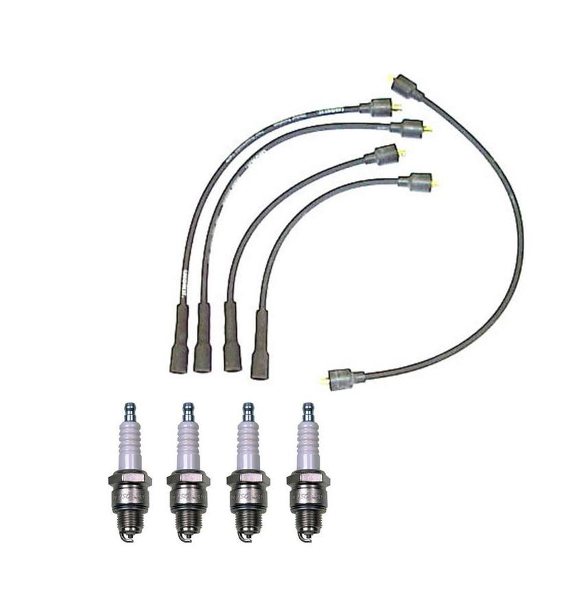 Ignition Wire Kit (7mm) (4 Pieces) (Gap 0.027) Denso 4004002KIT