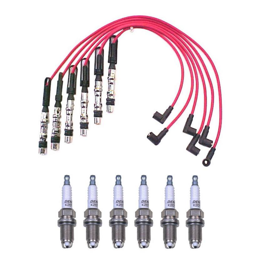 Denso Ignition Wire Kit (7mm) (6 Pieces) Denso 4009325KIT