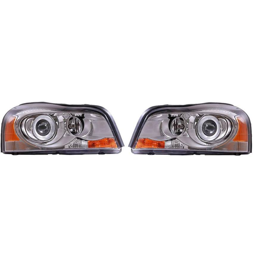 Volvo Headlight Set – Driver and Passenger Side (with Active HID Xenon ...