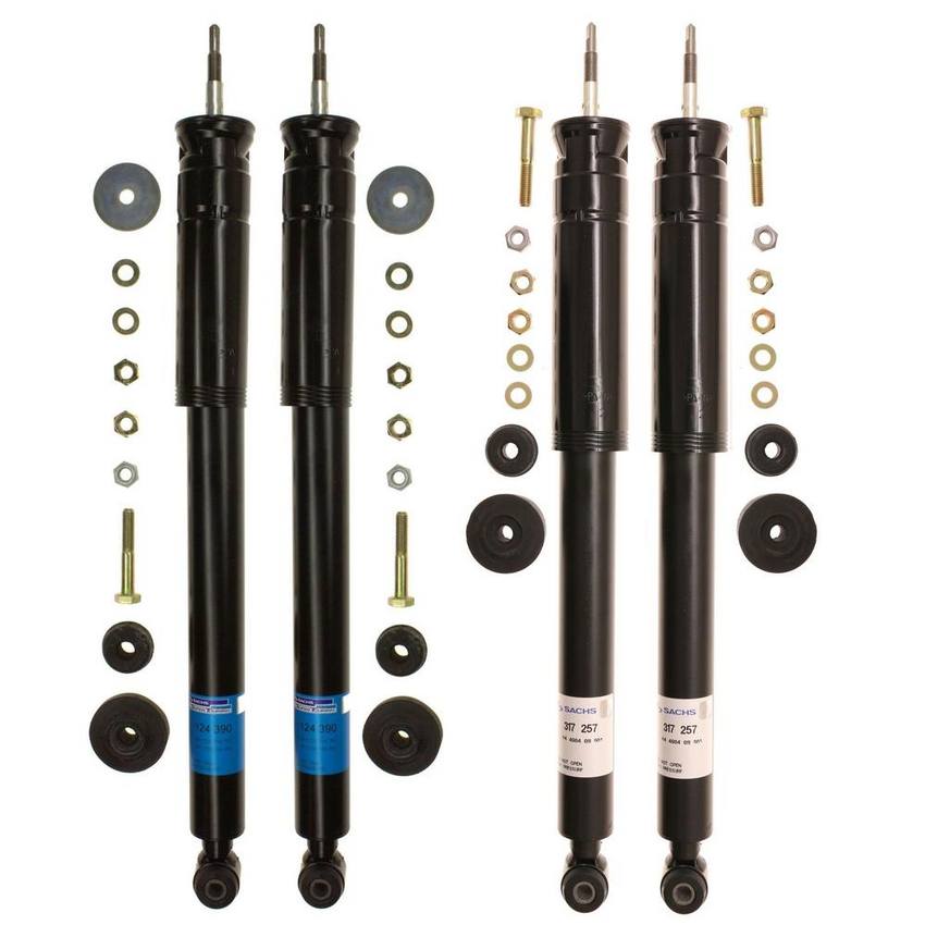 Mercedes-Benz Shock Absorber Kit – Front and Rear Sachs 4014358KIT