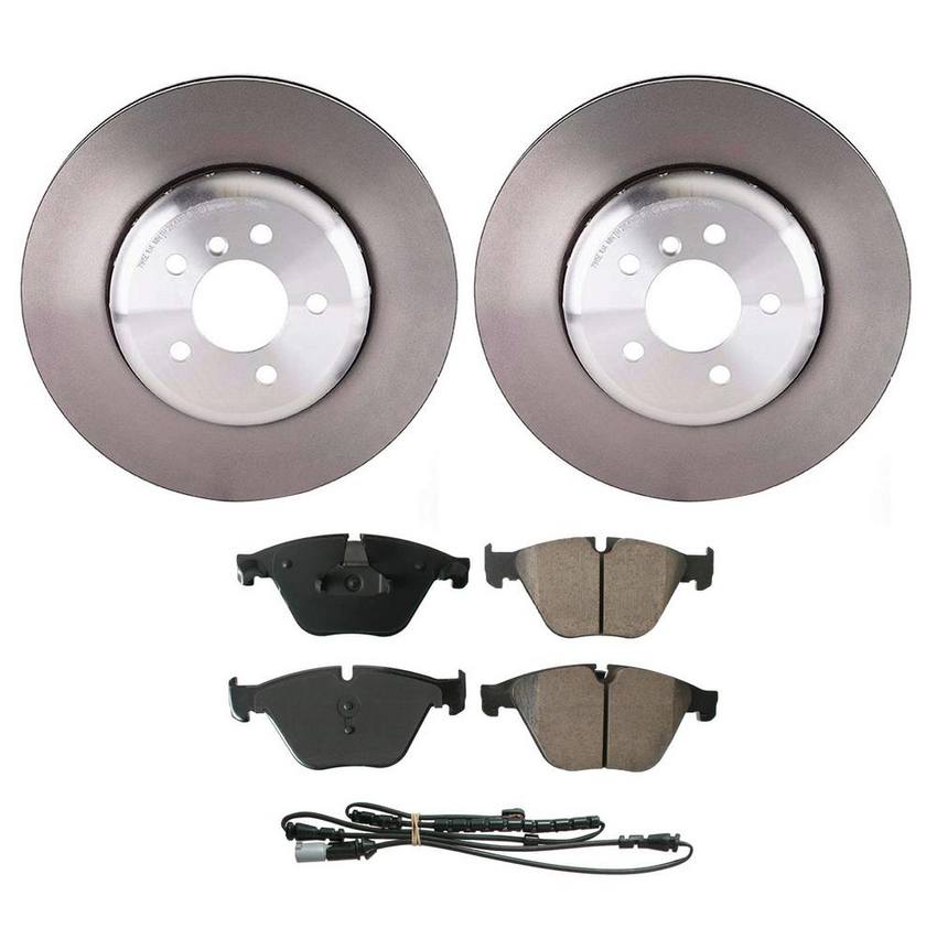 BMW Disc Brake Pad and Rotor Kit – Front (348mm) (Ceramic) (EURO ...