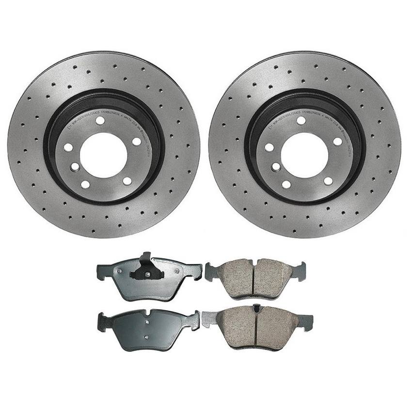 BMW Brake Pad and Rotor Kit – Front (330mm) (Xtra) (Ceramic) (EURO ...