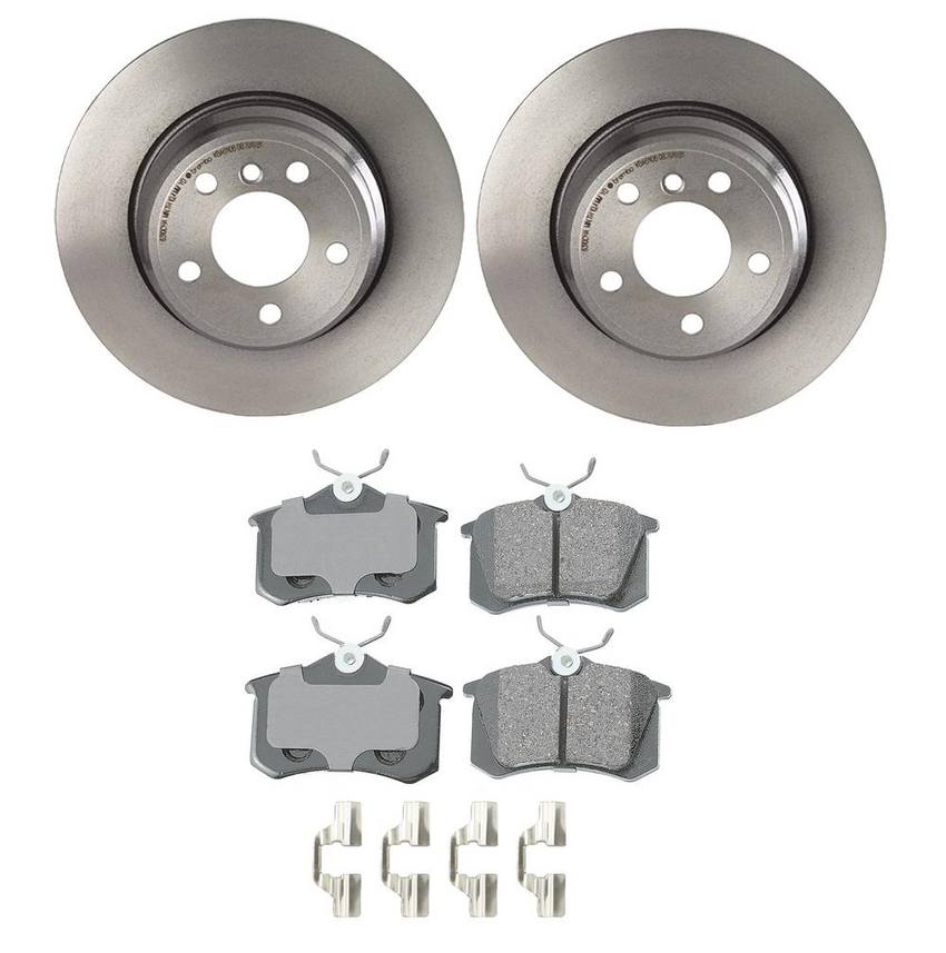 BMW Disc Brake Pad and Rotor Kit – Rear (324mm) (Ceramic) (EURO ...