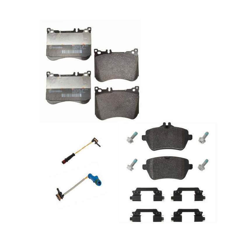 Mercedes Disc Brake Pad Set – Front and Rear (With Sensors) 2319050014 ...