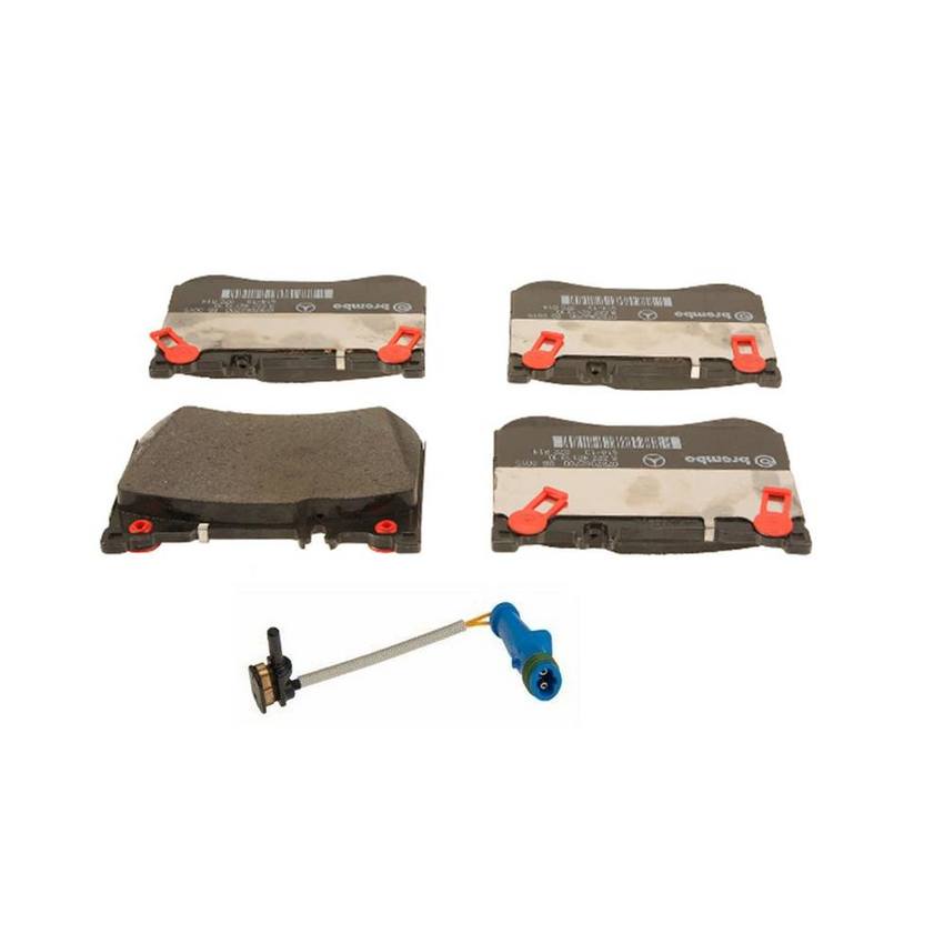 Mercedes Disc Brake Pad Set – Front (With Sensor) 2319050014 Genuine ...