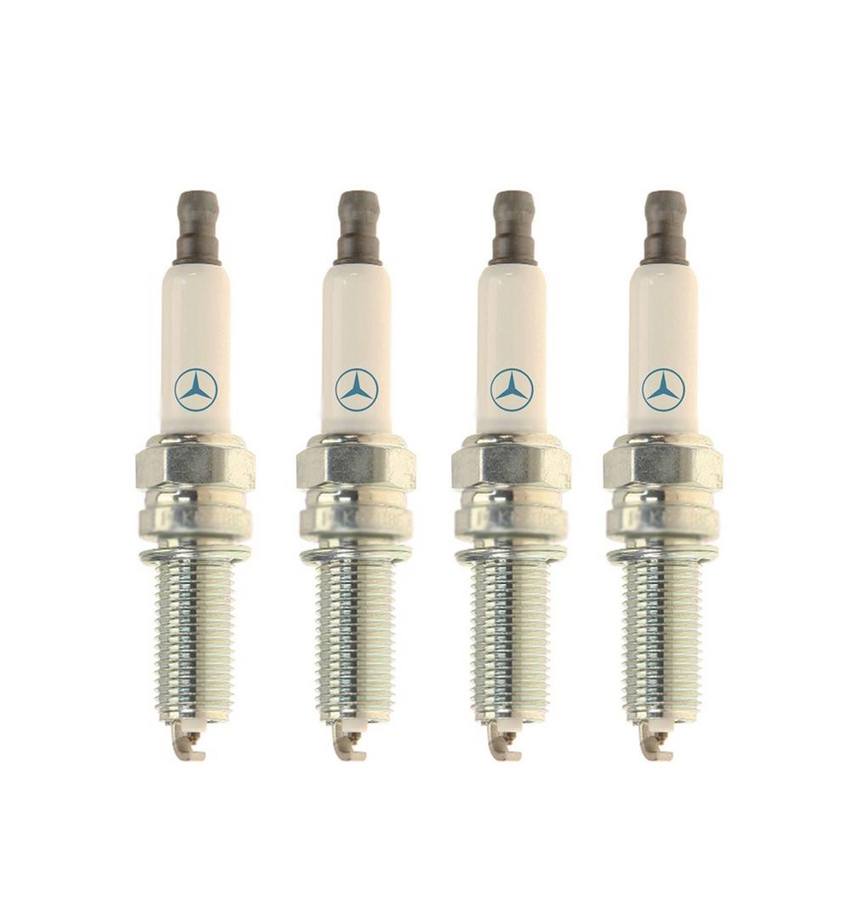 Mercedes Spark Plug Set (4 Pieces) 0041595803 Genuine Mercedes-Benz ...
