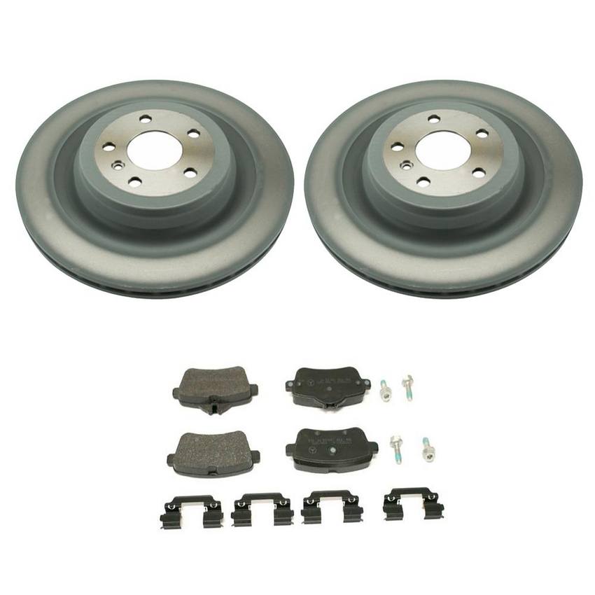 Disc Brake Pad and Rotor Kit – Rear (345mm) Genuine Mercedes-Benz NP ...
