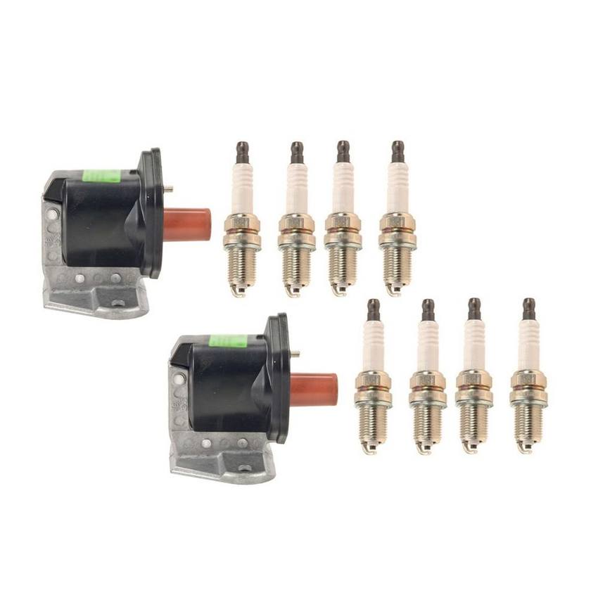 Mercedes Ignition Coil Kit (With 8 Spark Plugs) 0031596803 Genuine ...