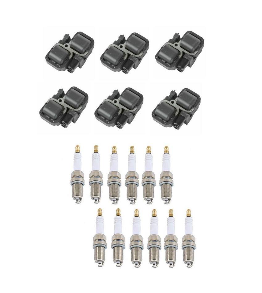 Ignition Coil Kit (With 12 Spark Plugs) Genuine Mercedes-Benz NP ...