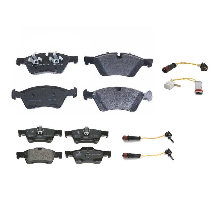 Disc Brake Pad Set Kit – Front and Rear Genuine Mercedes-Benz 4189174KIT