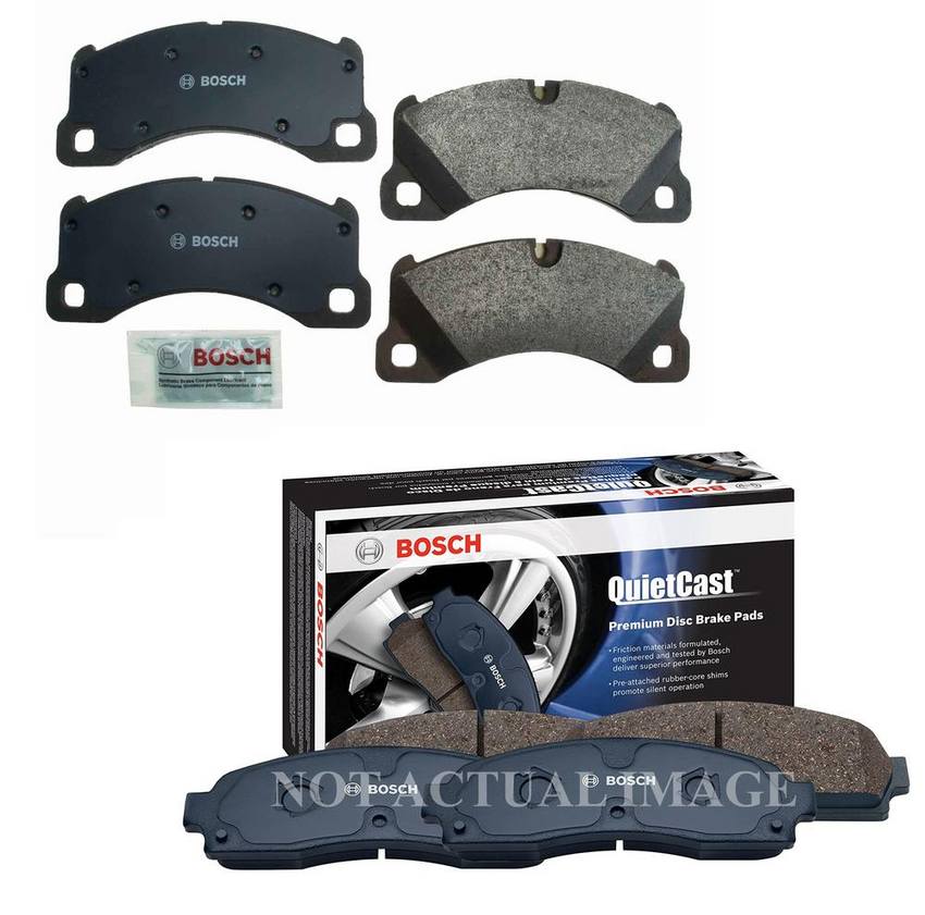 Porsche Volkswagen Disc Brake Pad Set Kit – Front and Rear (Semi ...