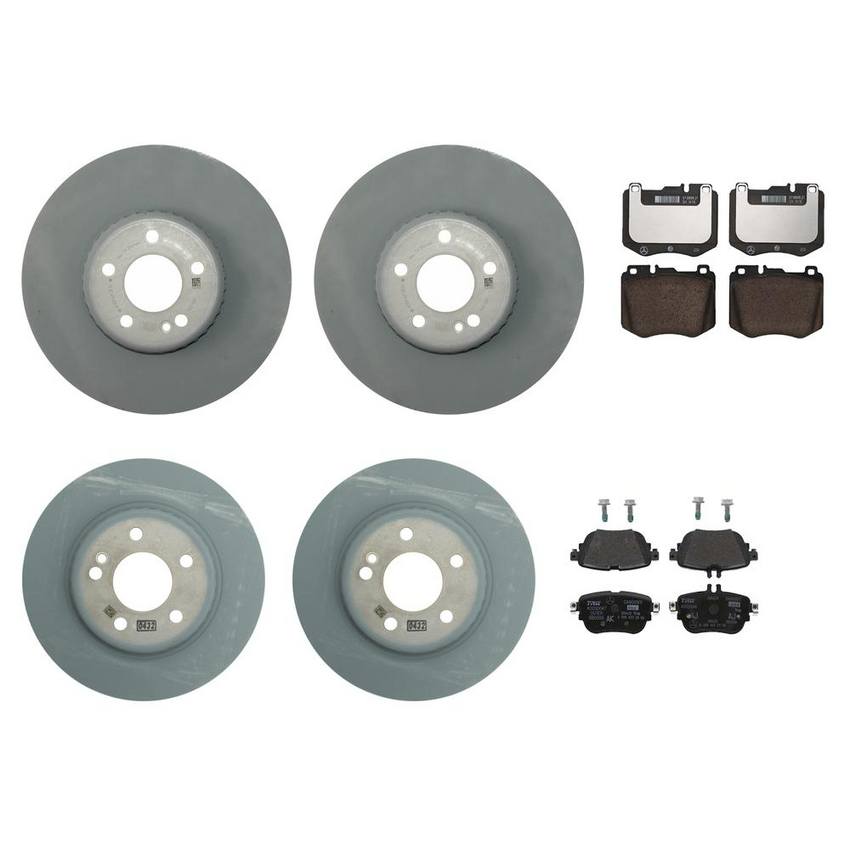 Disc Brake Pad and Rotor Kit – Front and Rear (342mm/300mm) Genuine ...