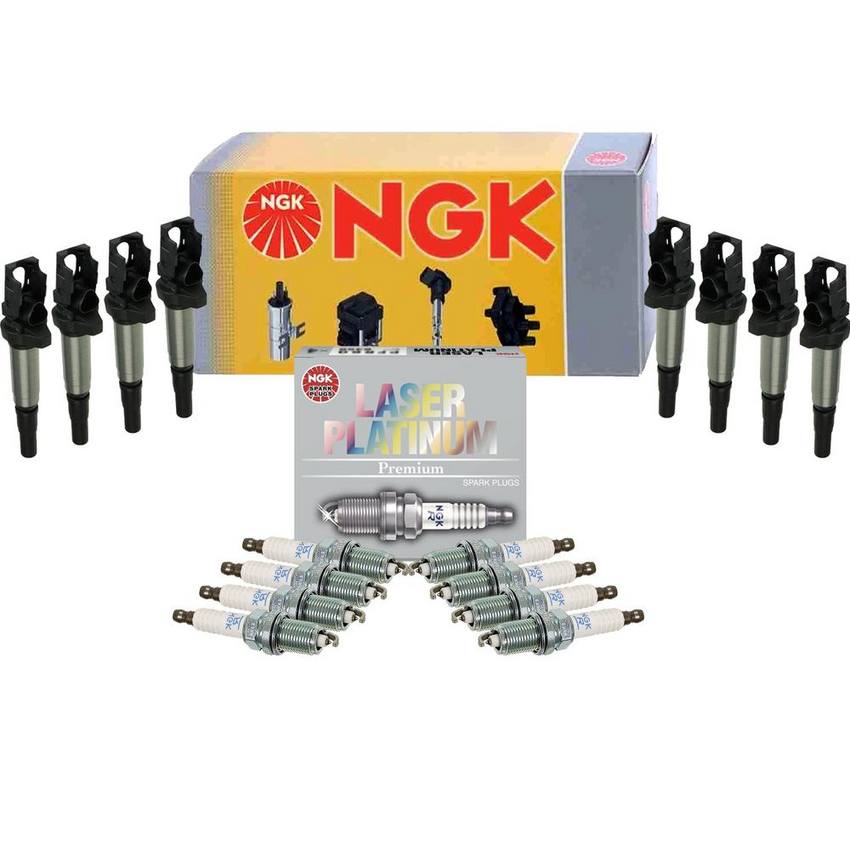 BMW Ignition Coil Kit – (Laser Platinum) 12138647689 – NGK NGK 4196818KIT