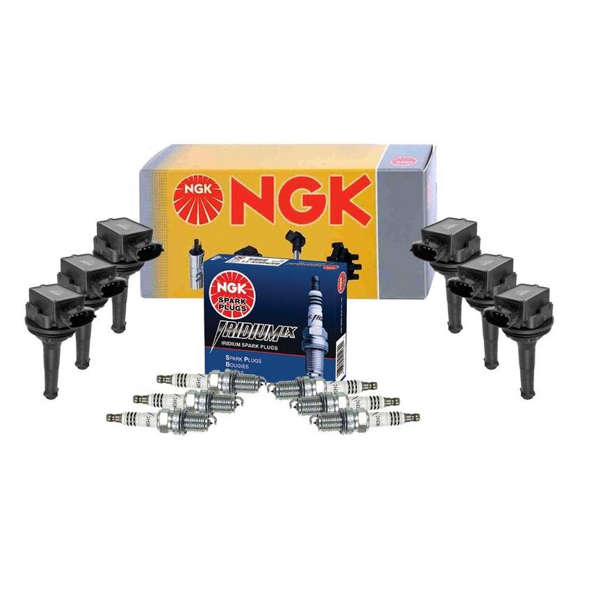 Volvo Ignition Coil Kit (Iridium IX) 8692071 – NGK NGK 4197534KIT