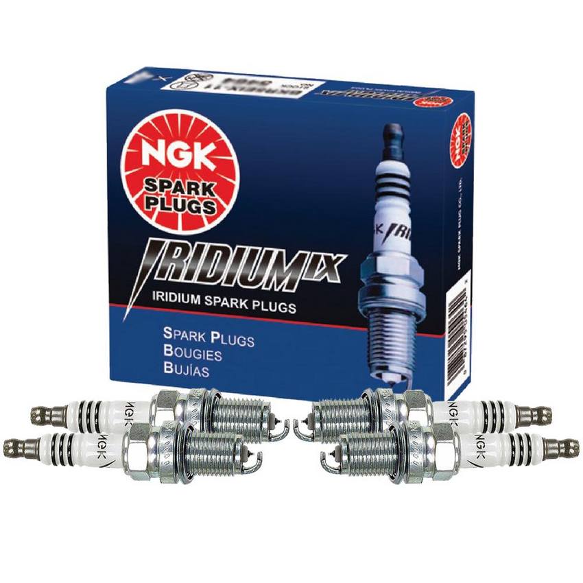 Mercedes Mini Spark Plug Set (4 Pieces) (Iridium IX) (Gap 0.044) – NGK ...