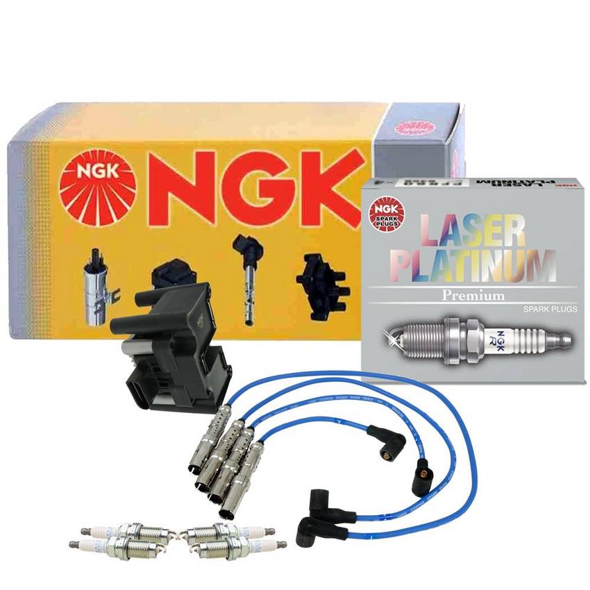 VW Ignition Kit (Laser Platinum) 101000062AB – NGK NGK 4201014KIT