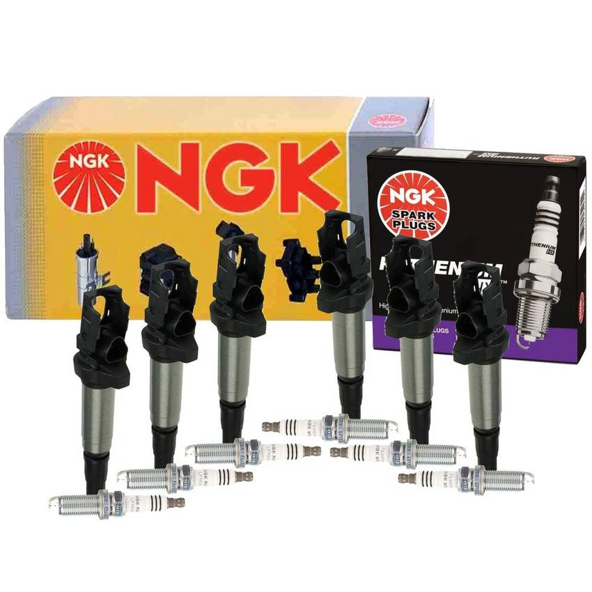 NGK Ignition Coil Kit (Ruthenium HX) NGK 4202277KIT