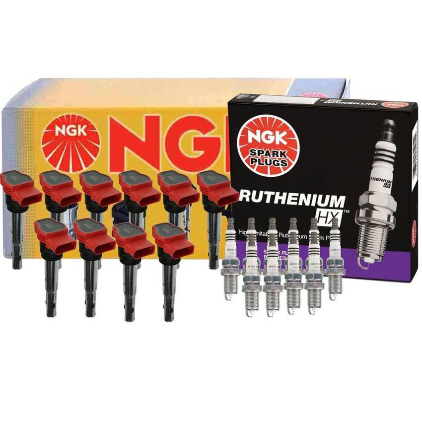 Audi Ignition Coil Kit (Ruthenium HX) – NGK NGK 4202449KIT