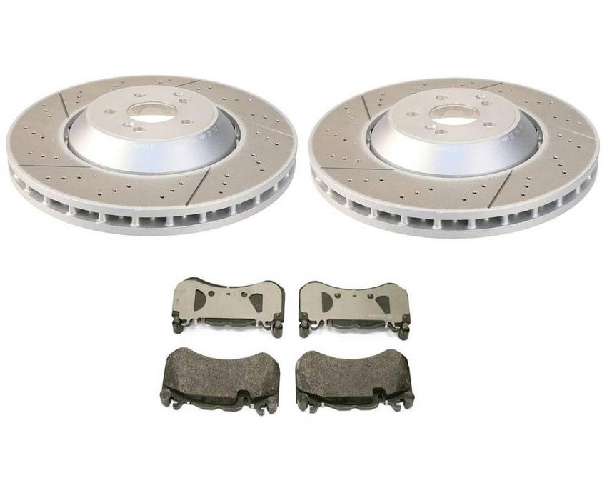 Mercedes Brake Pad and Rotor Kit – Front (390mm) 2224212612 SHW ...