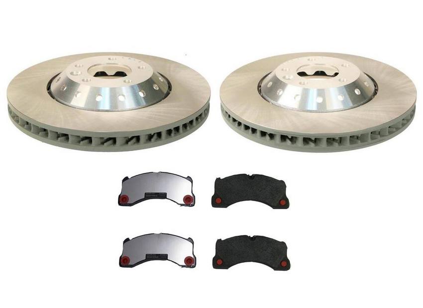 Porsche Disc Brake Pad and Rotor Kit – Front (390mm) 95835140350 SHW ...