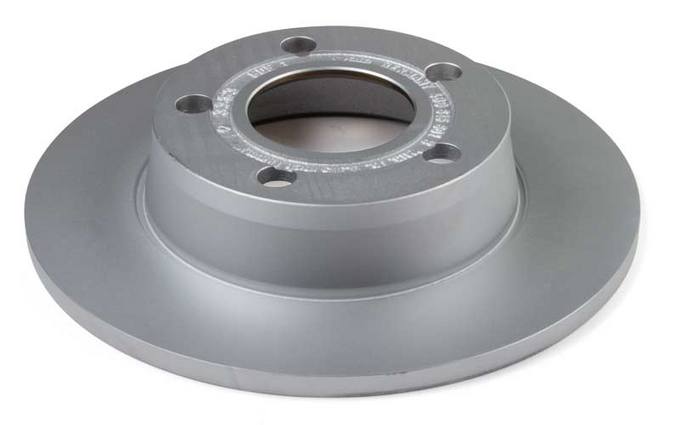 Audi Disc Brake Rotor – Rear (255mm) (w/ 48mm Hat Height) Genuine VW ...
