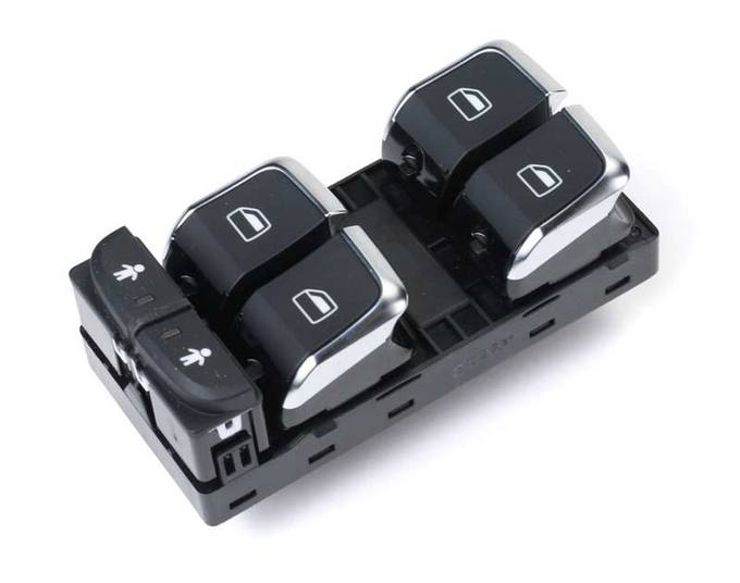 Audi Window Switchpack – Front Driver Side 4G09598515PR Genuine VW/Audi ...