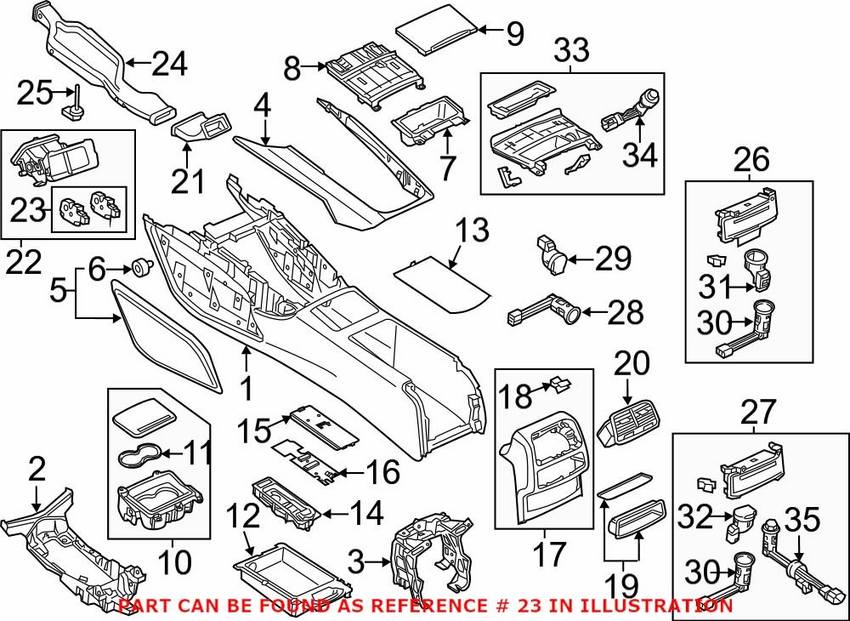Audi HVAC Air Inlet Door Actuator 4H0820511C Genuine VW/Audi 4H0820511C