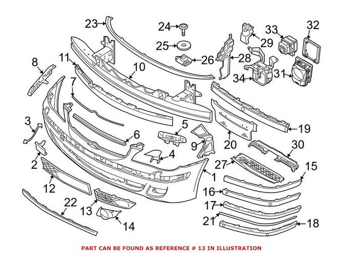 BMW Grille Genuine BMW 51117135563