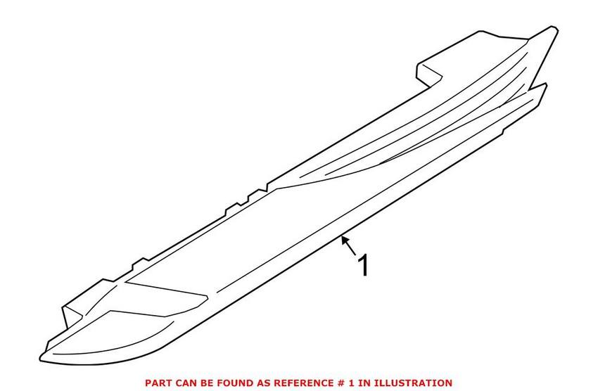 BMW Side Marker Light – Front Passenger Right 51138050520 Genuine BMW ...
