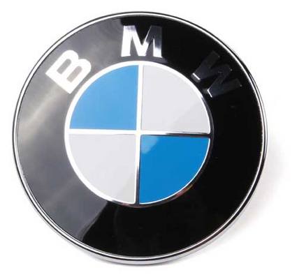 BMW Bumper Cover Emblem Genuine BMW 51147044207