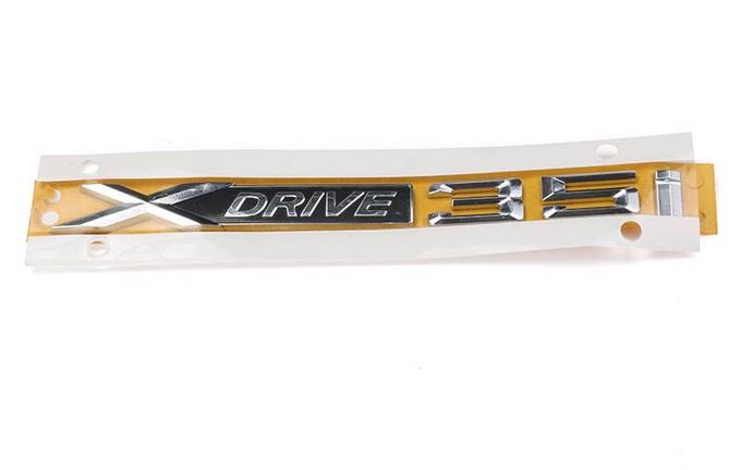 BMW Emblem – Door (xDrive35i) 51147362495 Genuine BMW 51147362495