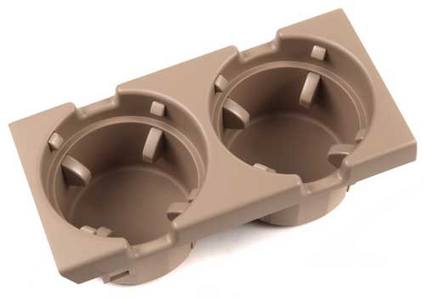 BMW Cup Holder – Center Console (Beige) 51168217955 Genuine BMW 51168217955