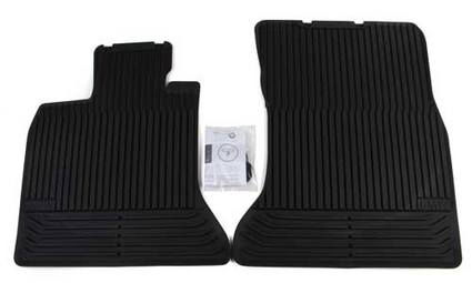 BMW Floor Mat Set – Front (All-Weather) (Black) 51472152348 Genuine BMW ...
